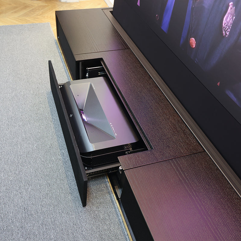 Shore ROLATV Rollable Laser TV Cabinet Bundle | Premium Home Entertainment