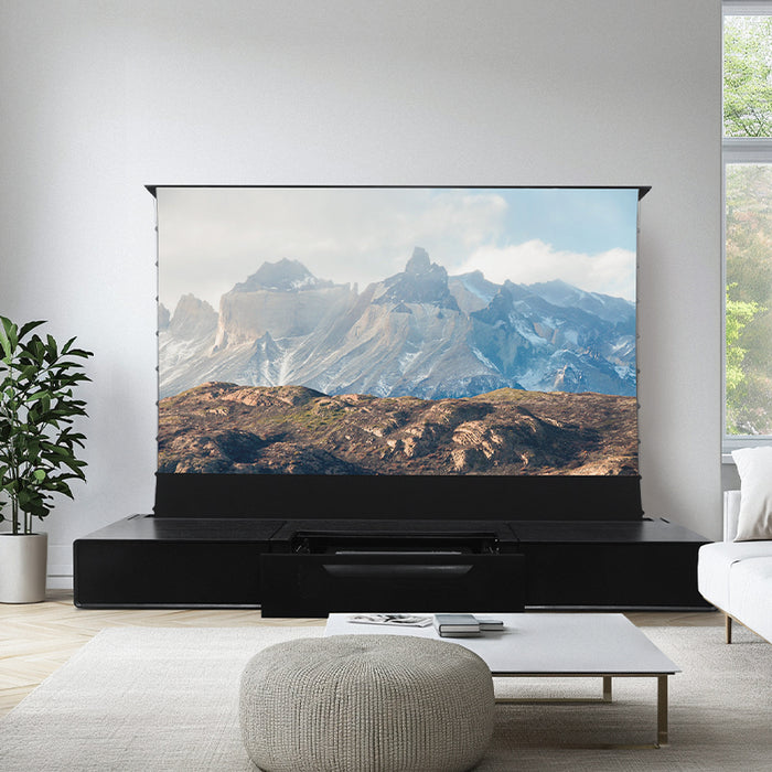 Shore ROLATV Rollable Laser TV Cabinet Bundle | Premium Home Entertainment