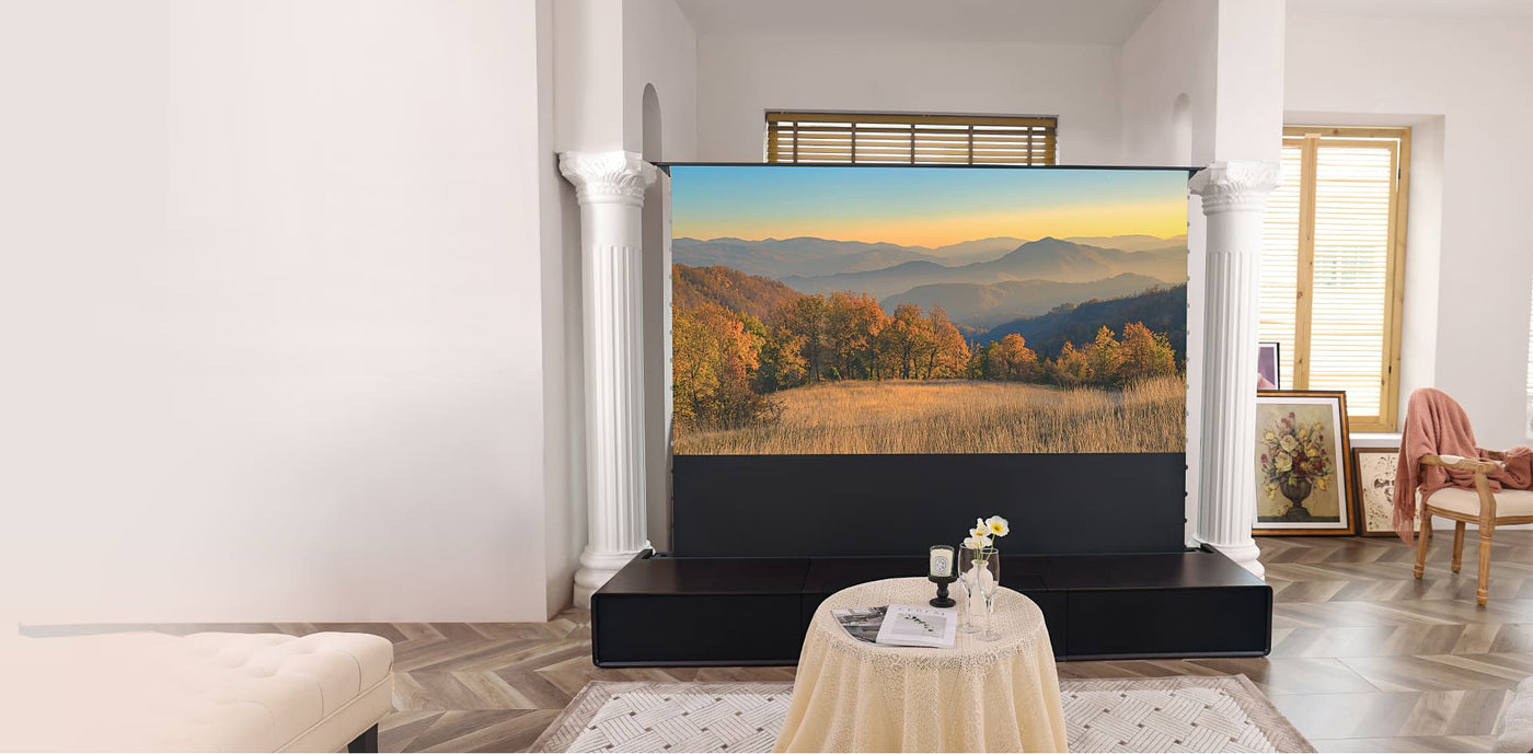 Shore ROLATV Rollable Laser TV Cabinet Bundle | Premium Home Entertainment